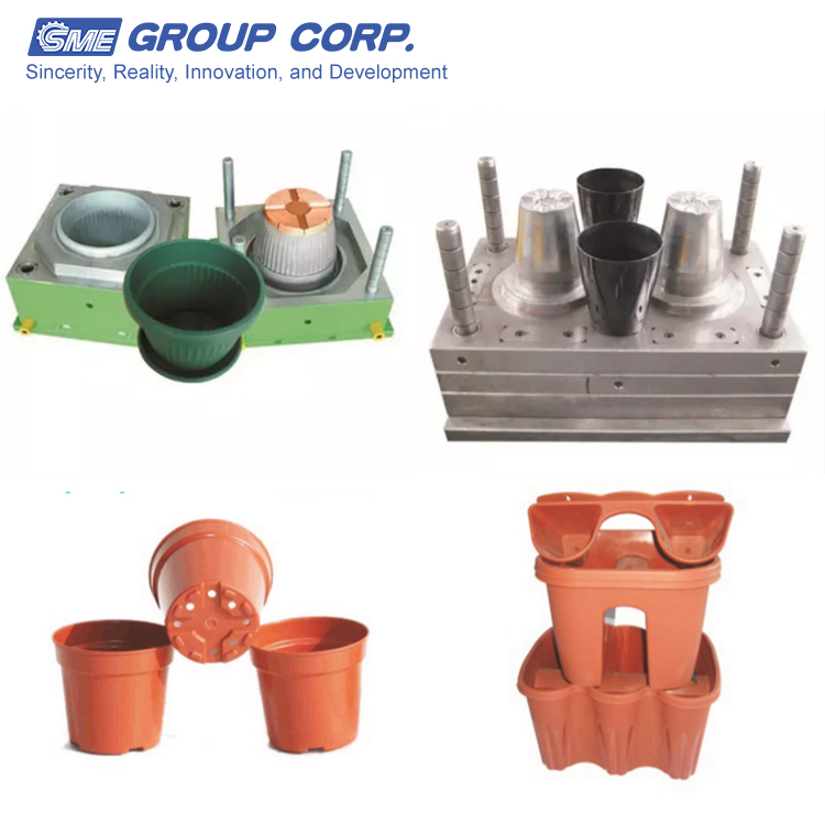 Custom Plastic Flower Pot Mould Plastic Injection Molds | SME GROUP CORP.